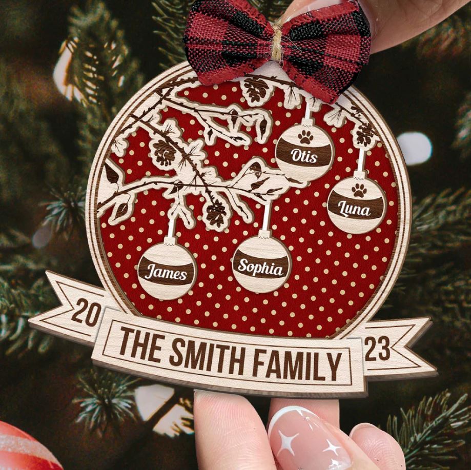 Christmas Gift Christmas Ornament Family Ornament – Teexmedia