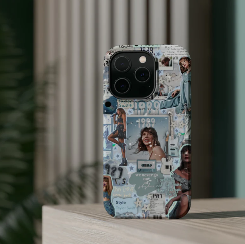 1989 Taylor Swift Swiftie Mom Gifts Eras Tour Phone Case IPhone All Series Silicone /Glass ...